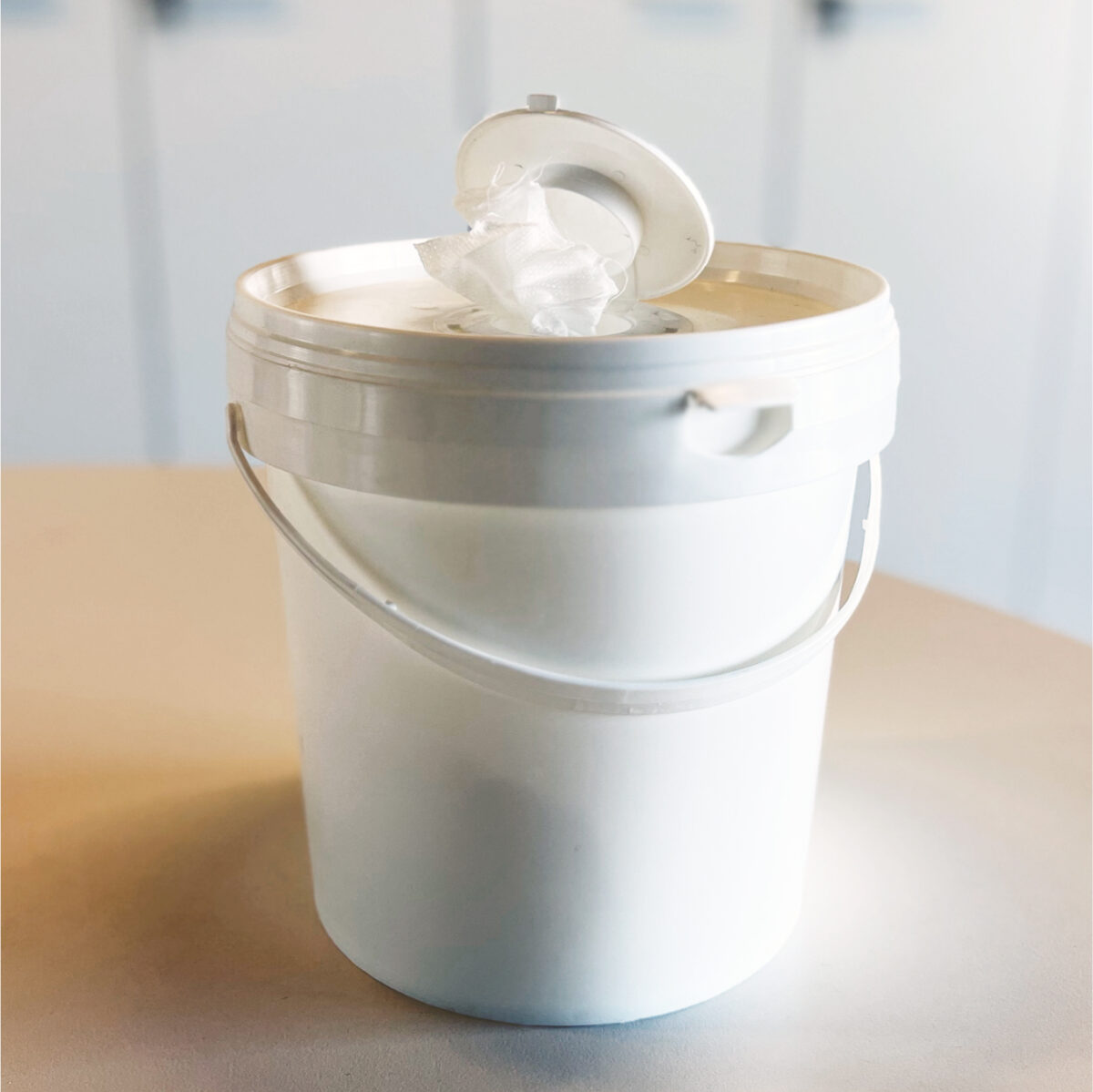 «Wipe Plus 40» Sistema Dispenser + 4 rotoli ricaricabile panni pre ...